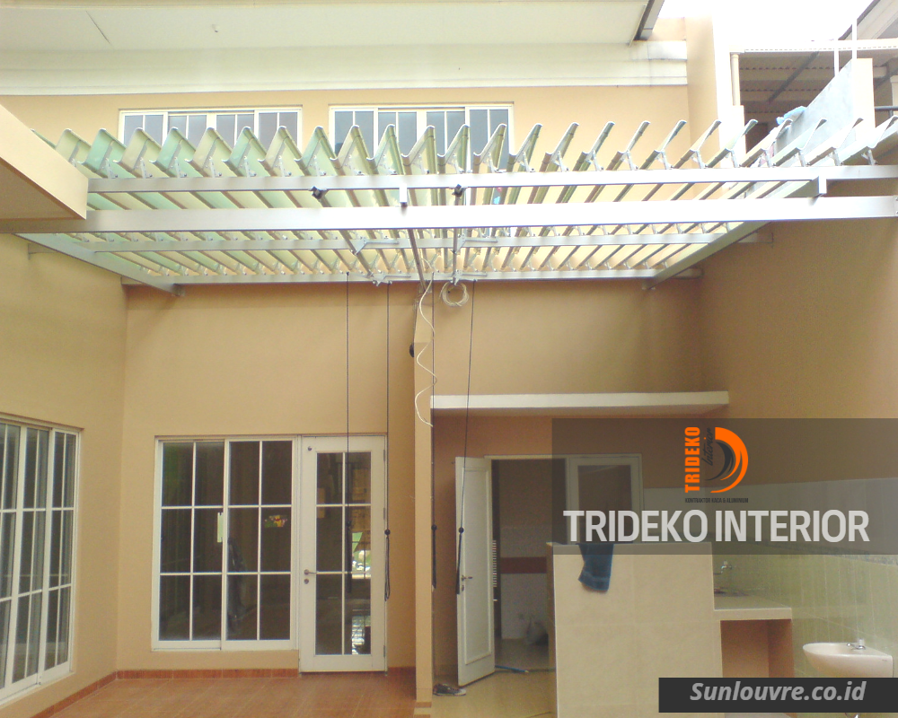 5 Keuntungan Memilih Atap Buka tutup Sun Louvre - Trideko