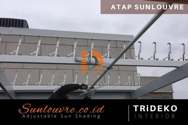 Galery Sunlouvre #1 Atap Buka Tutup Aluminium di Jakarta